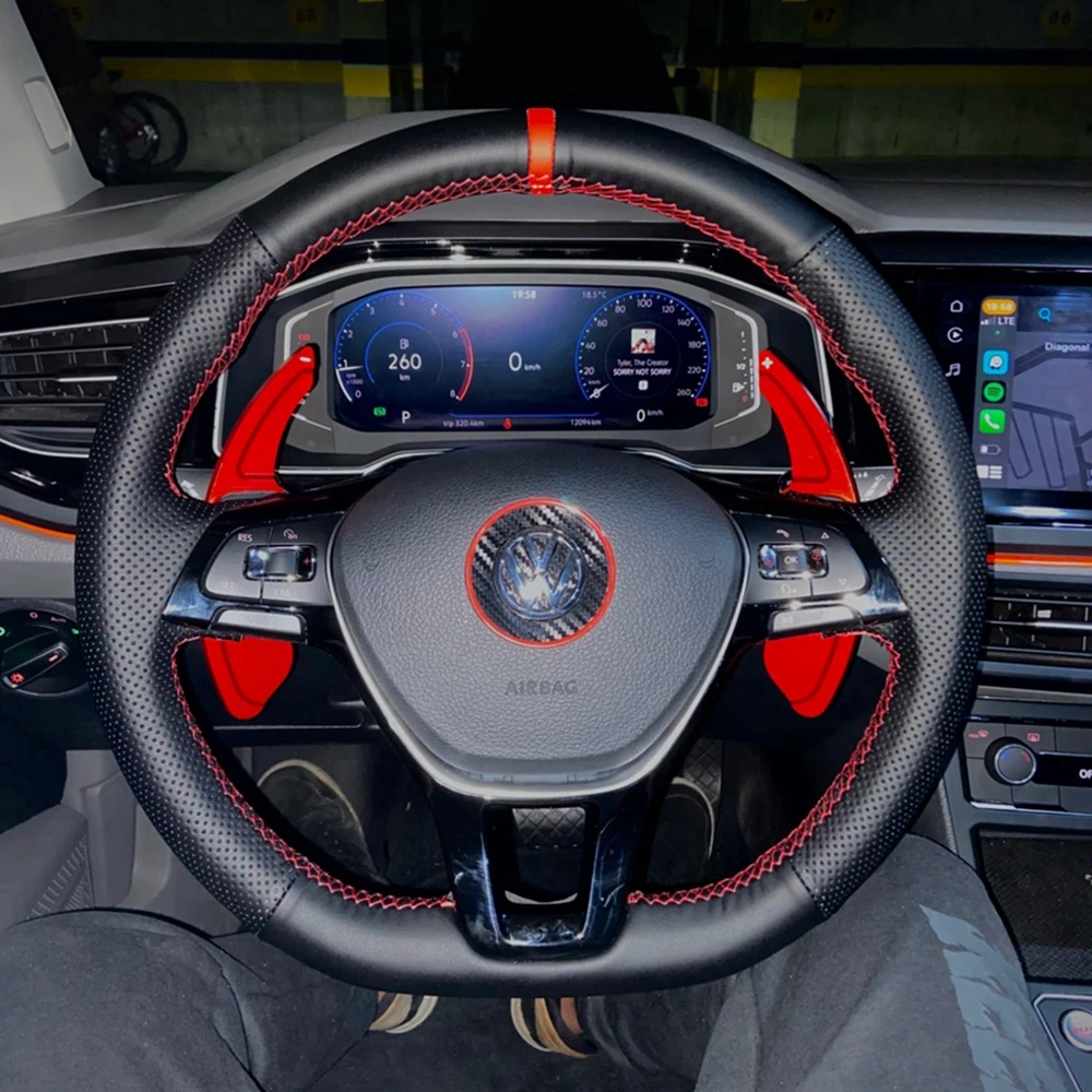 Original Steering Wheel Braid Leather Car Steering Wheel Cover For ...