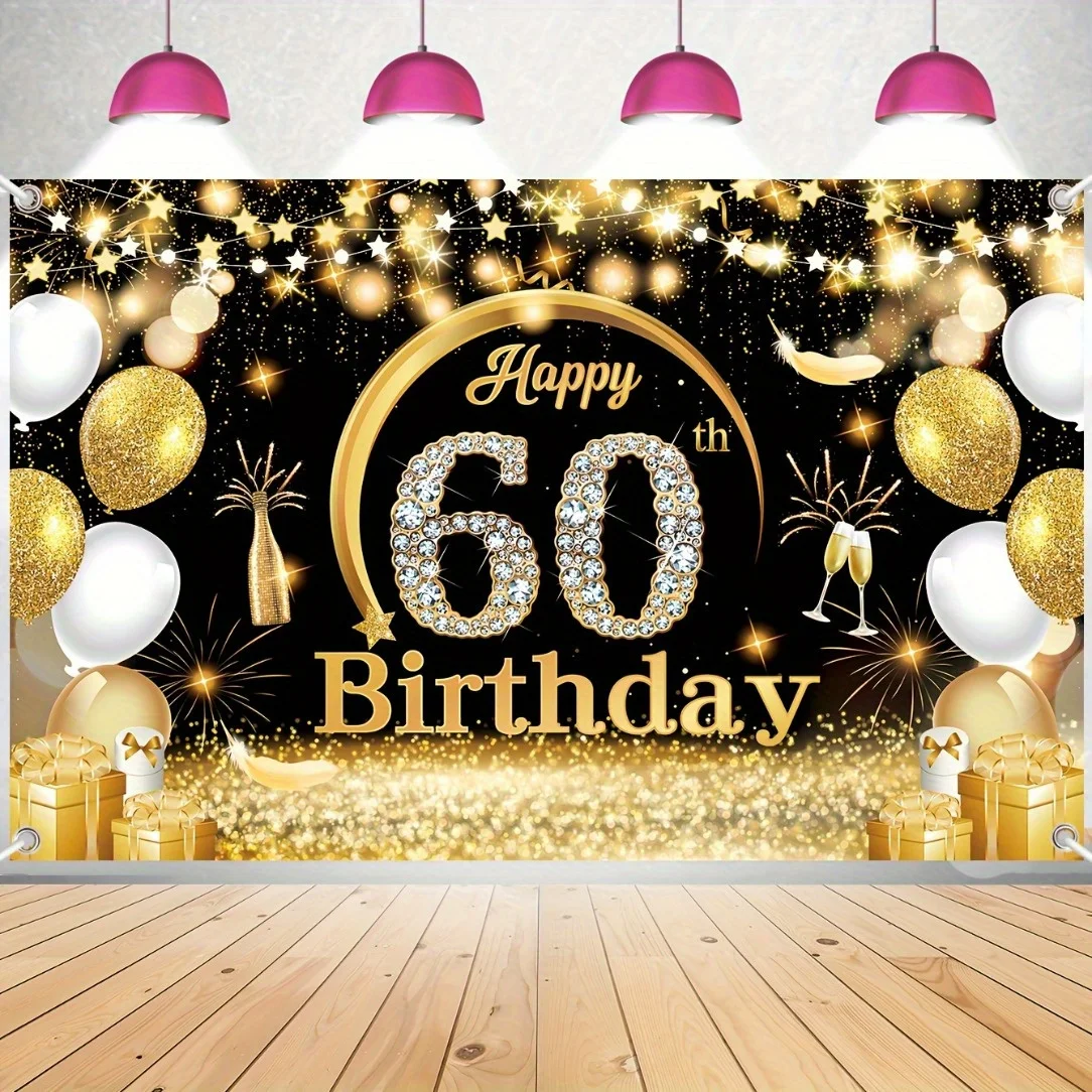 Tarpaulin 60th Birthday Background Design: The Real-World Solution I ...