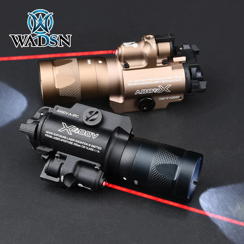 WADSN-linterna-LED-estrobosc-pica-X400-X400V-Surefir-X300-luz-colgante-Airsoft-para-armas-de ...