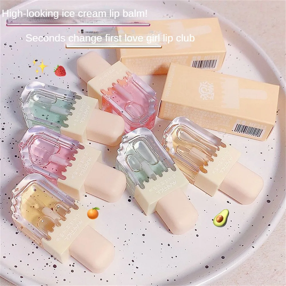 Ice Cream Lip Glaze Lip Oil Lip Tint Lip Gloss Cosmetics Hydrating ...