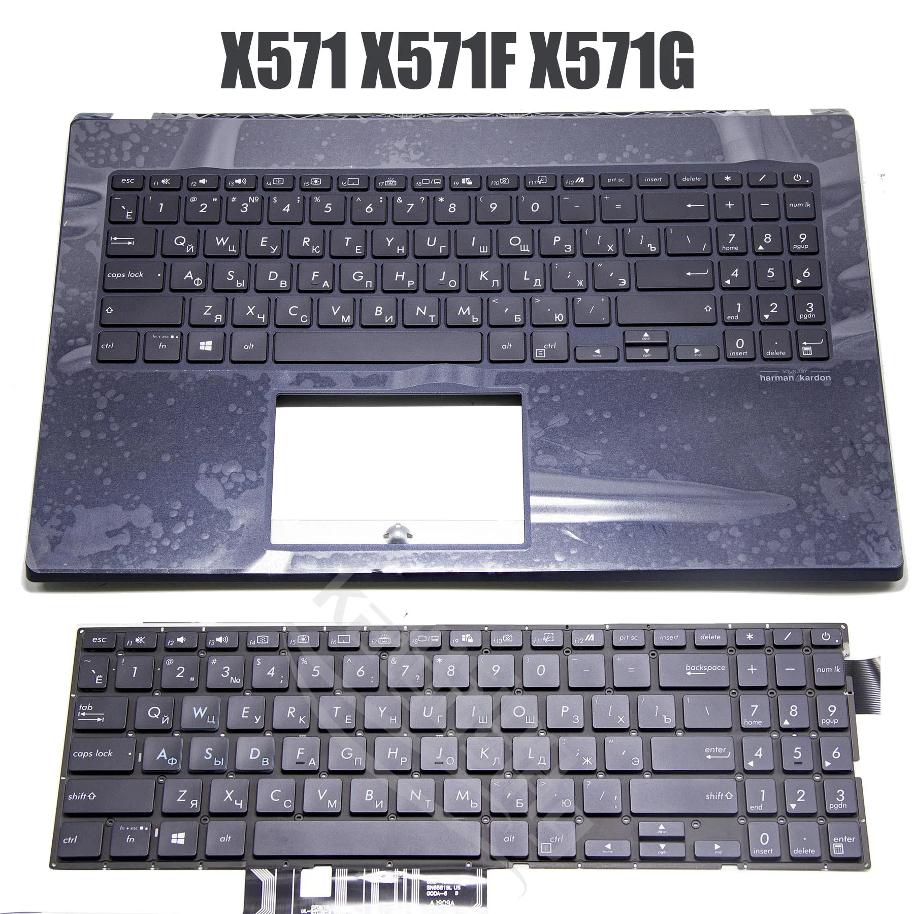 Teclado-russo-e-dos-EUA-para-Asus-Laptop-Notebook-com-retroilumina-o ...