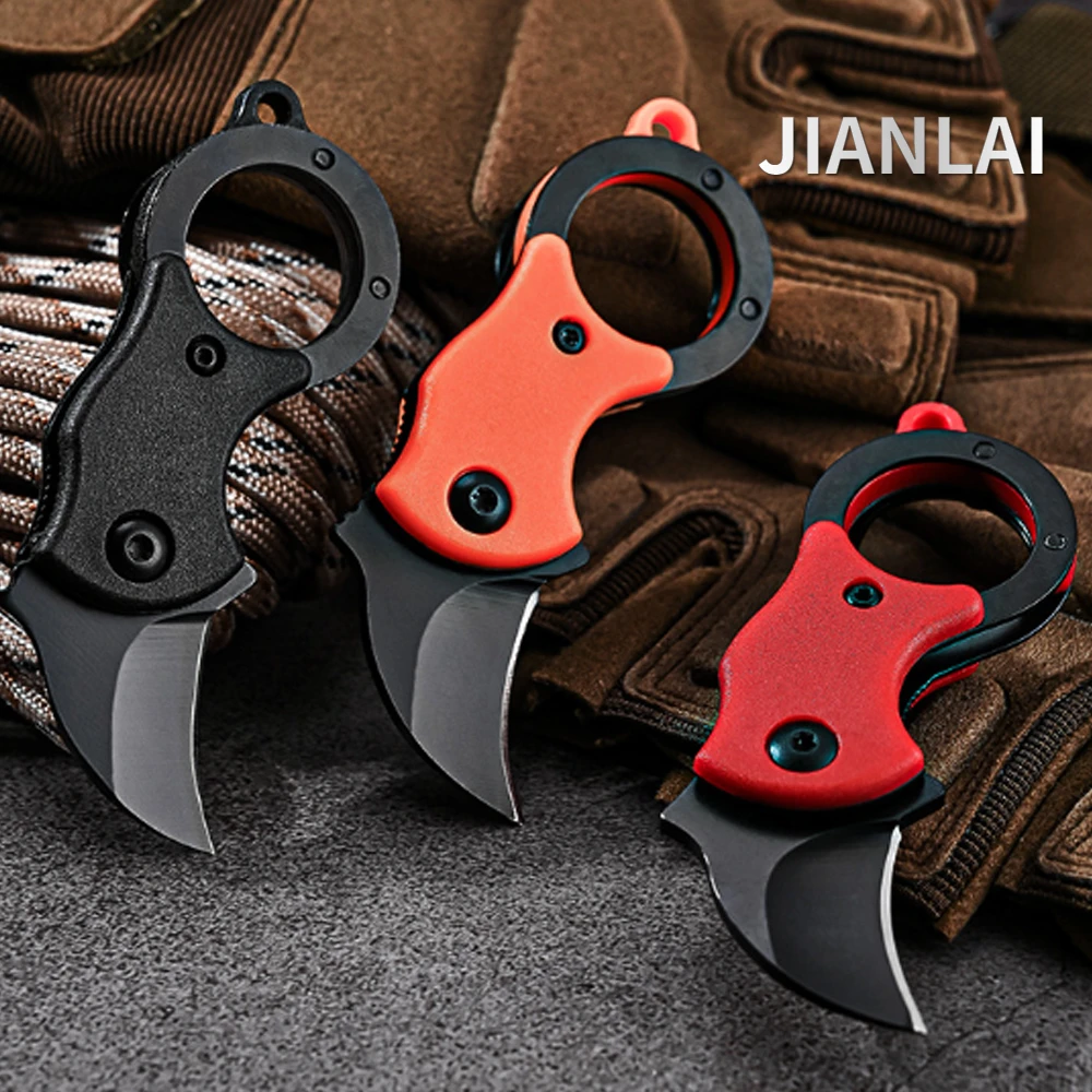 NEW-Mini-Keychain-Pocket-Knife-Stainless-Steel-Camping-Small-Mini ...