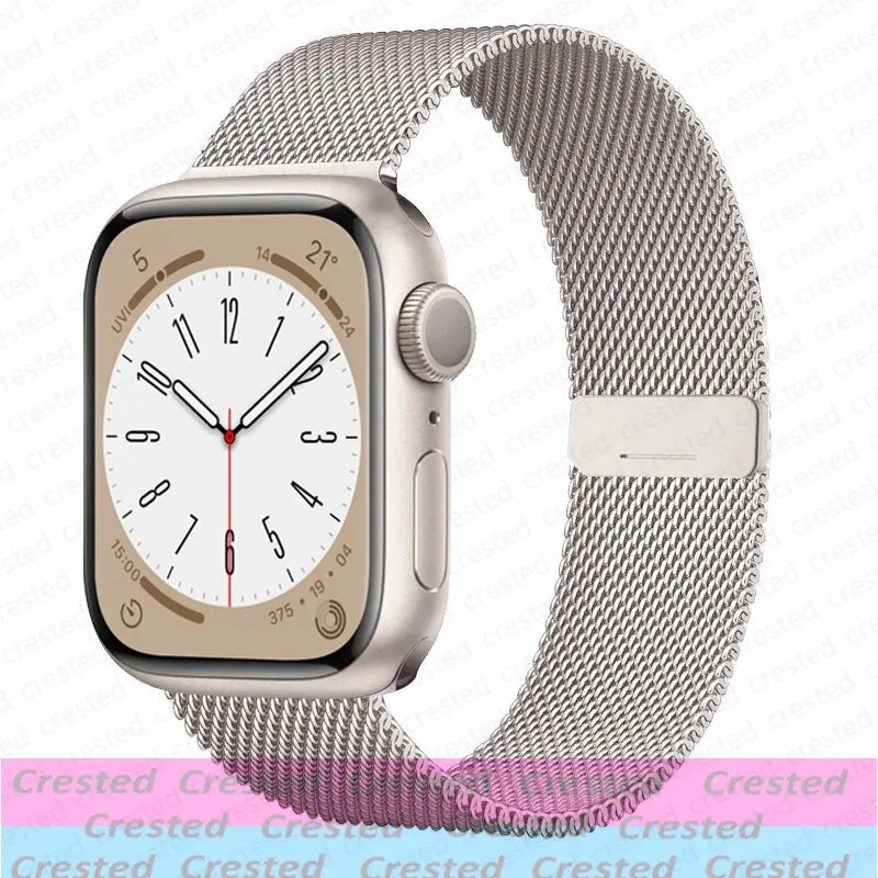 For-Apple-Watch-Band-45mm-44mm-49mm-40mm-41mm-42mm-45-mm-Magnetic-Loop ...