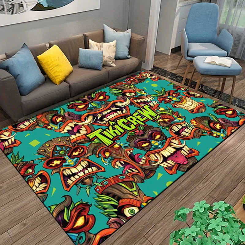 Tiki-Bar-Carpet-Hawaii-Holiday-Floor-Mats-Party-Summer-Beach-Bar-Pub ...