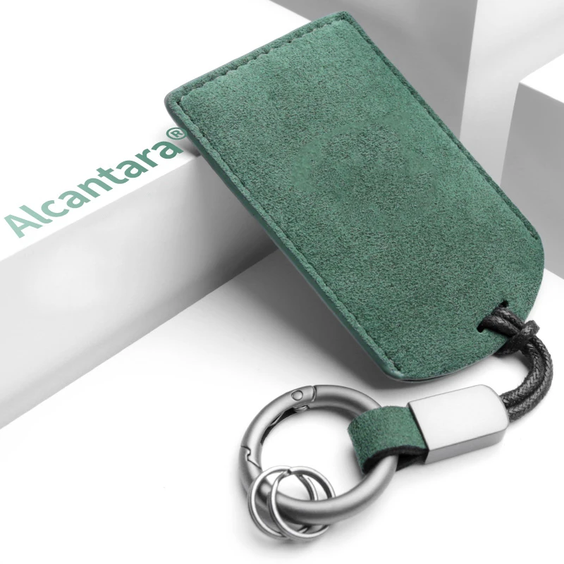 Universal-Car-NFC-Cards-Key-Bag-Cover-Case-Alcantara-Leather-Luxury ...