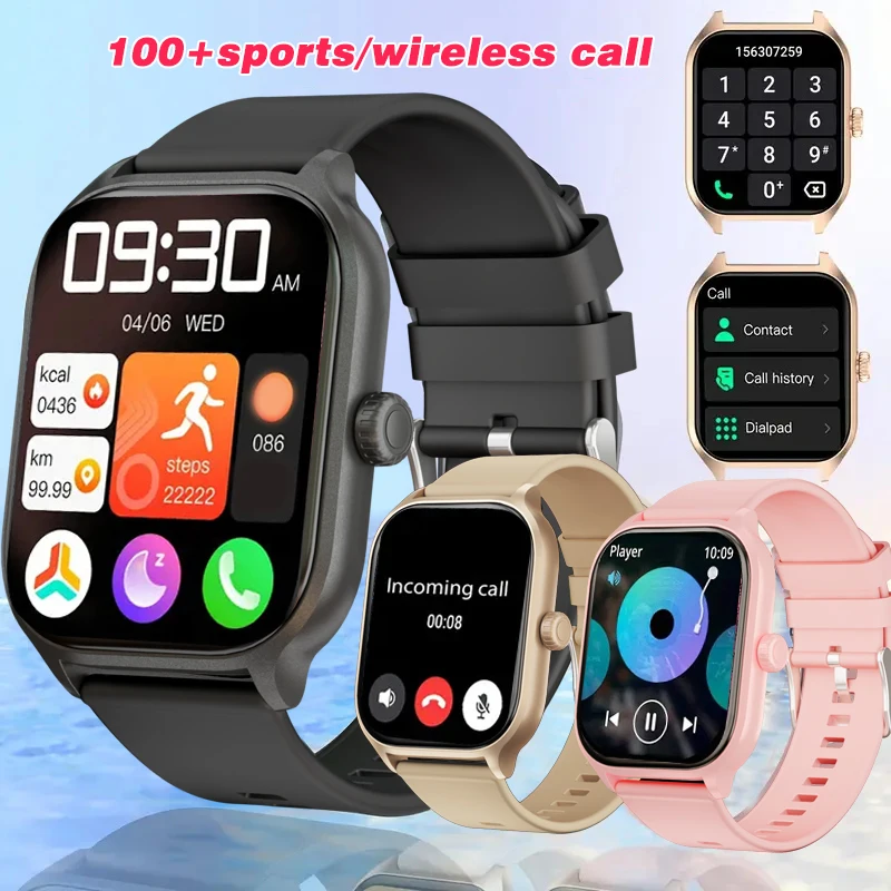 Smart-watch-wireless-calling-dial-Various-APP-Reminders-Suitable-for ...