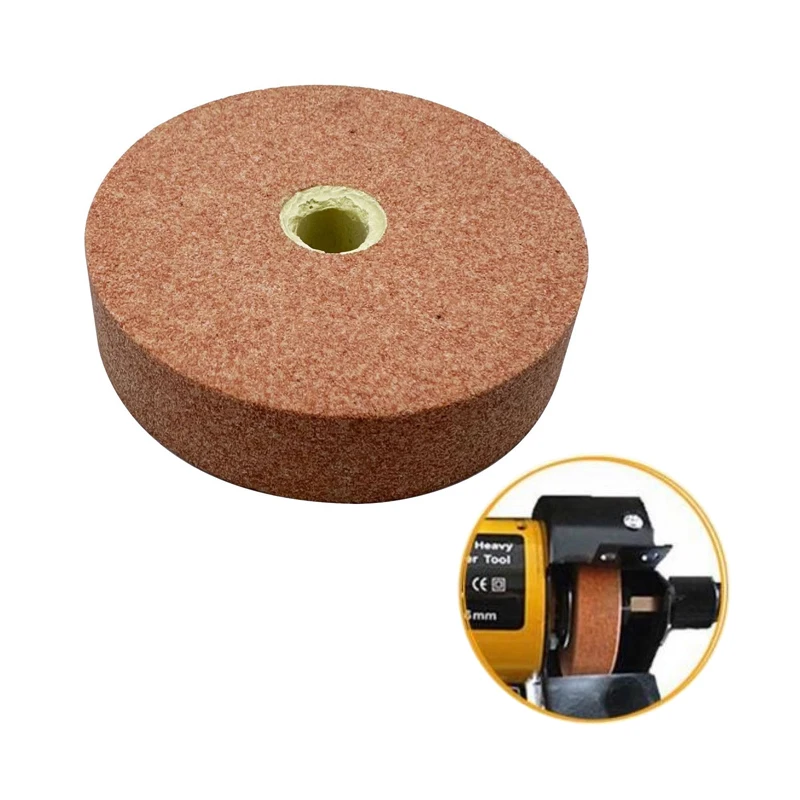 68mm Emery Grinding Wheel for Bench Grinder Grit Professional Durable ...