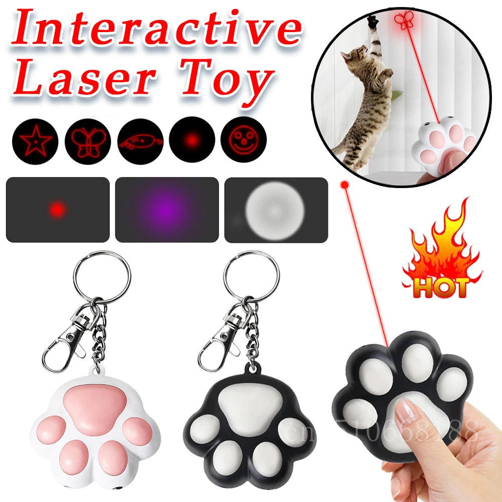 LED-Cute-Laser-Transform-Pattern-Pet-Cat-Toys-USB-Rechargeable-Toy ...
