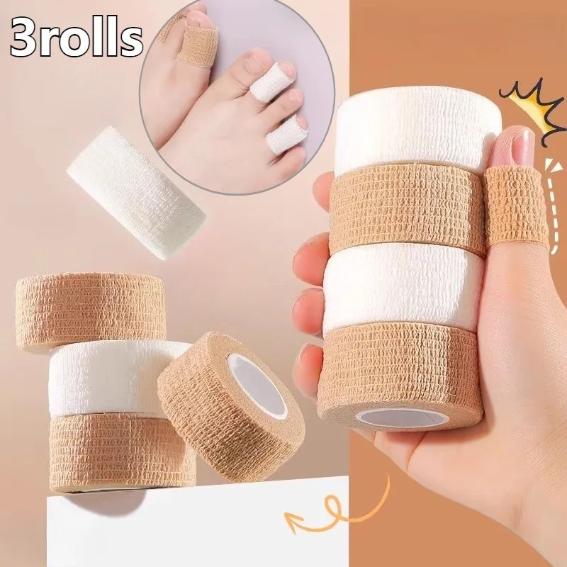 3 Rolls Foot Abrasion Sticker Toe Finger High Heels Anti-wear Protector ...