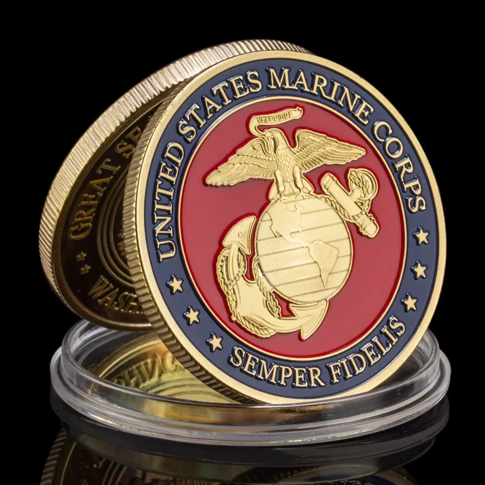 United-States-Marine-Corps-Souvenir-Gift-Semper-Fidelis-Collectible ...