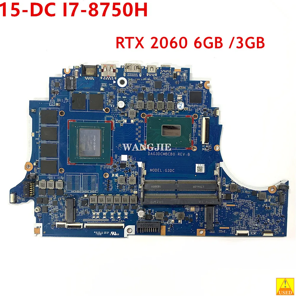 Placa-base-usada-G3DC-para-port-til-HP-OMEN-15-DC-DAG3DCMBCB0-SR3YY-I7 ...