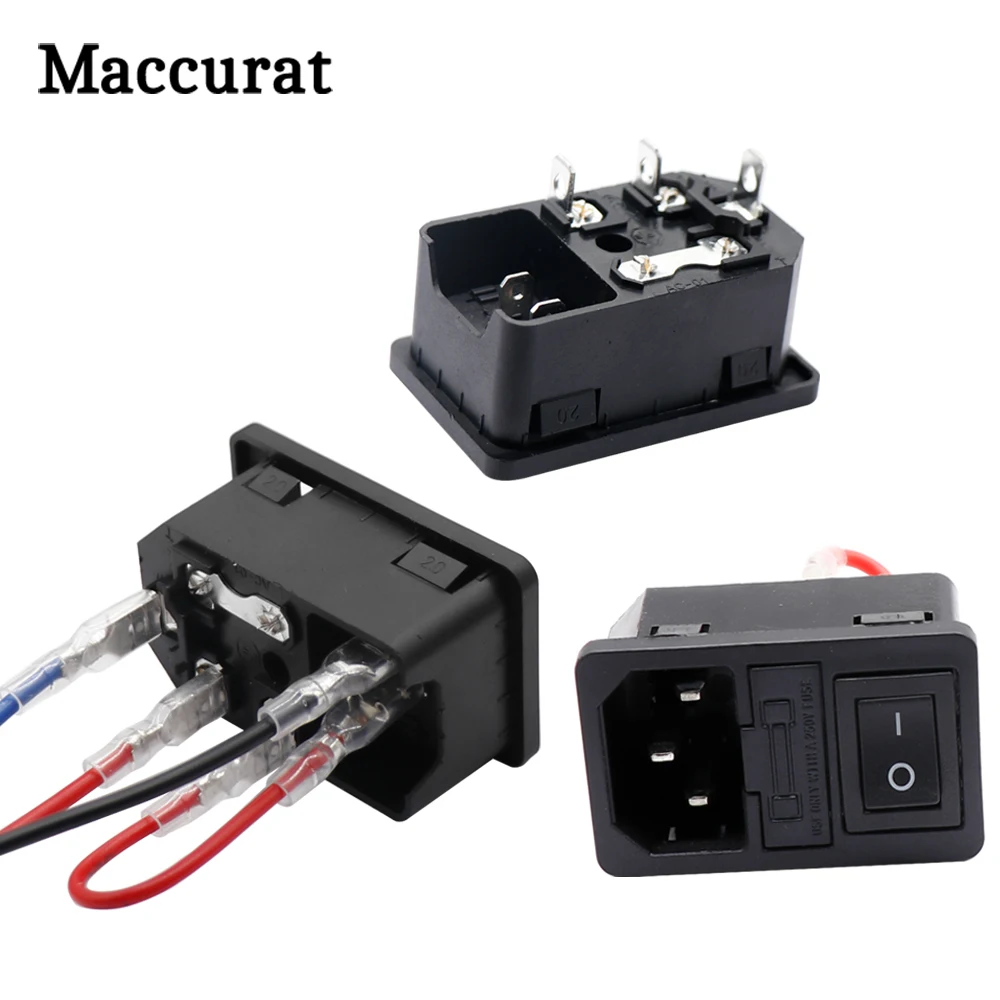 3D-Printer-Parts-220V-110V-15A-Power-Supply-Switch-Male-Socket-with ...