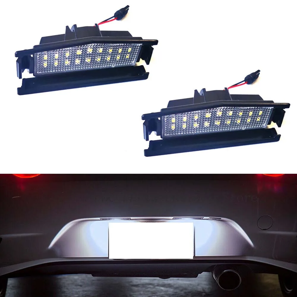 Full-LED-License-Plate-Lights-Tag-Lamp-Housing-Assembly-Replacement-For ...