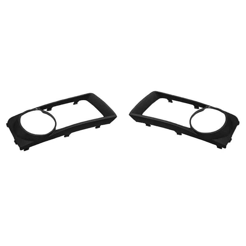 FOG LIGHT TRIM COVER BLACK SET 51117325725 + 51117325726 for BMW X6 E71 ...