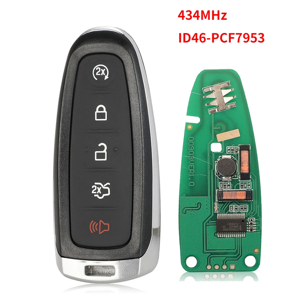 5-Buttons-for-Ford-Edge-Escape-Explorer-Taurus-Flex-Focus-Remote-Key ...