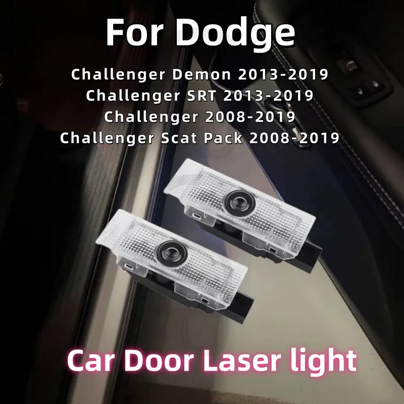 LED Car Door Welcome Projector Light Ghost Shadow Lamp Decorative ...