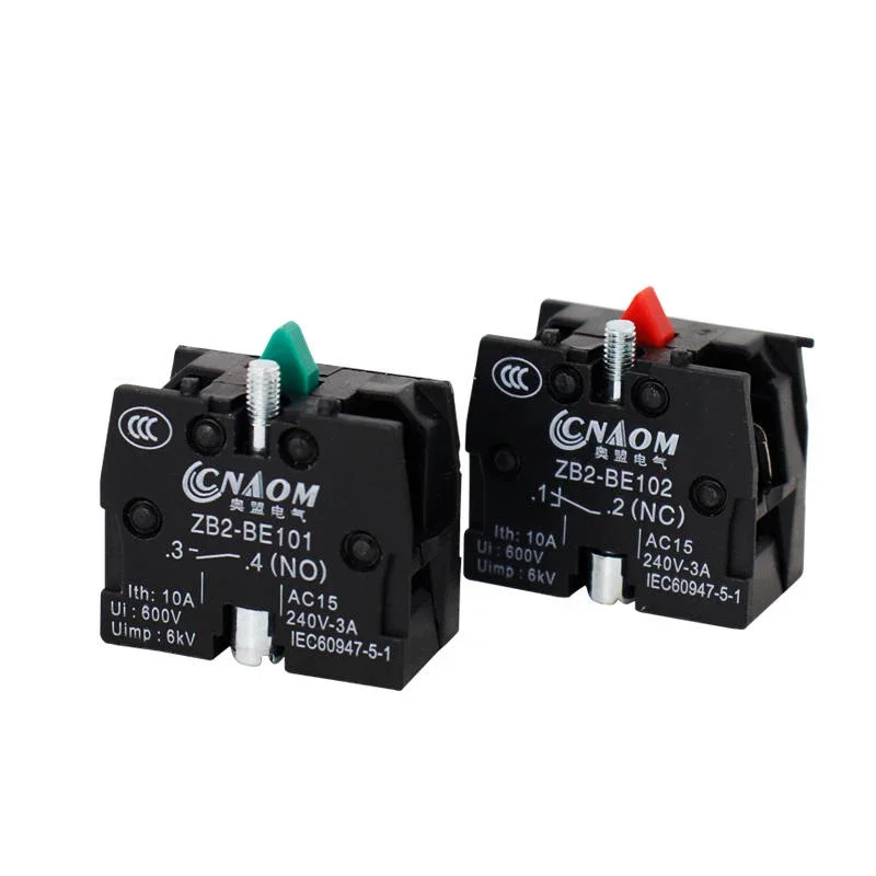 XB2-Push-Button-Switch-Contact-Block-ZB2-BE101-ZB2-BE102-Normally-Open ...