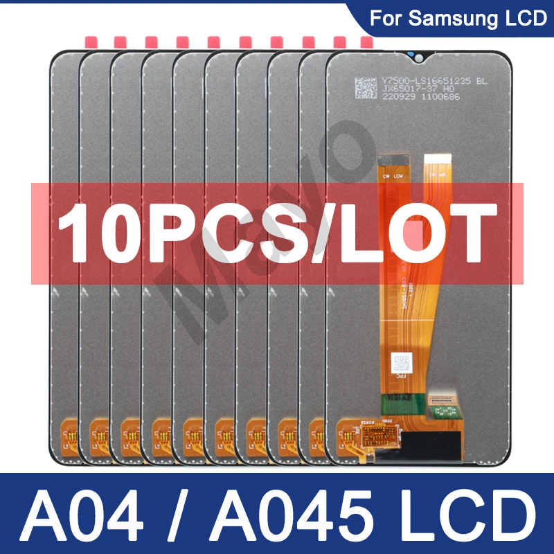 10Pcs/Lot 6.5'' Original LCD For Samsung Galaxy A04 LCD Display Touch ...
