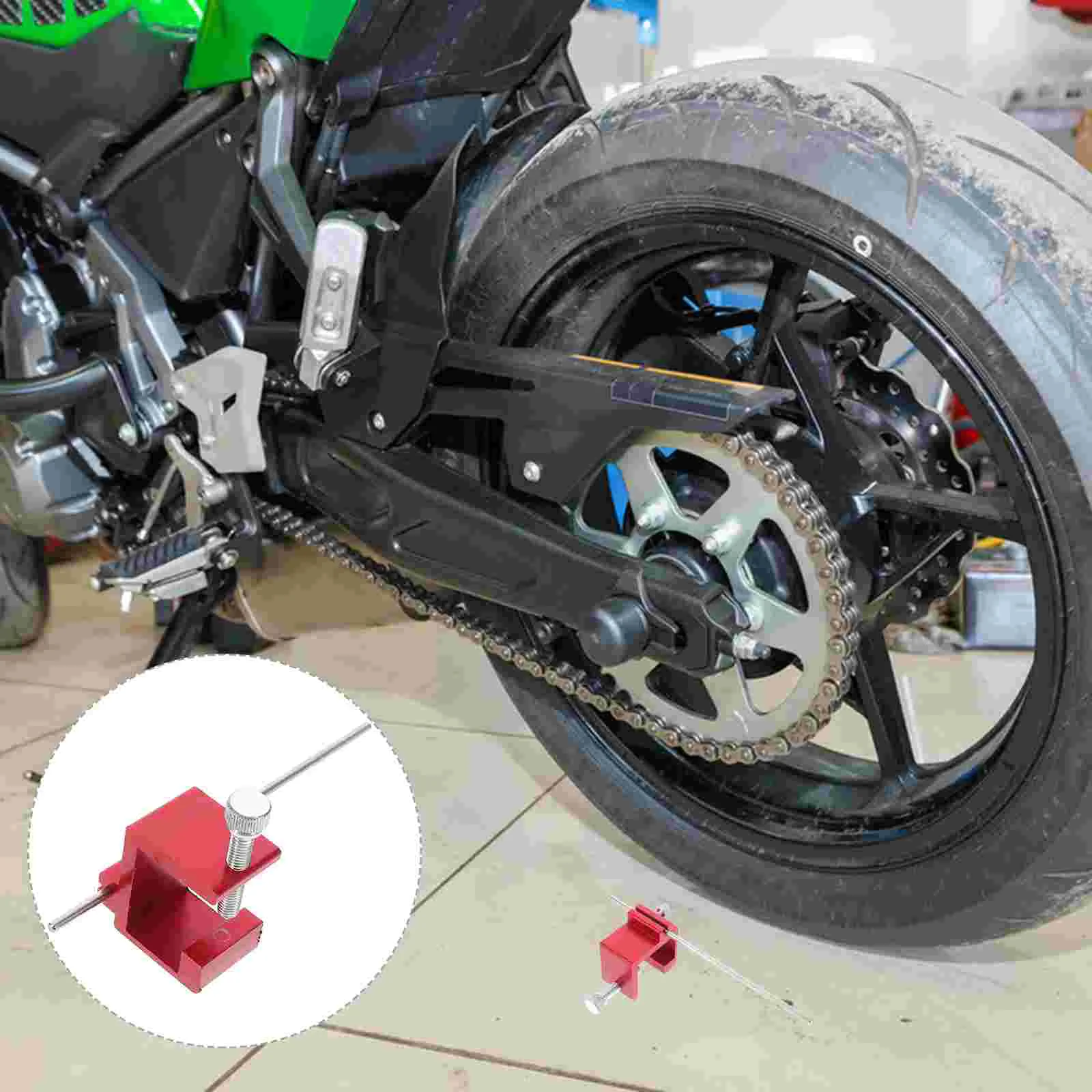 Chain-Straightener-Alignment-Tool-Bike-1800X300X300CM-Axle-Repair-Tools ...