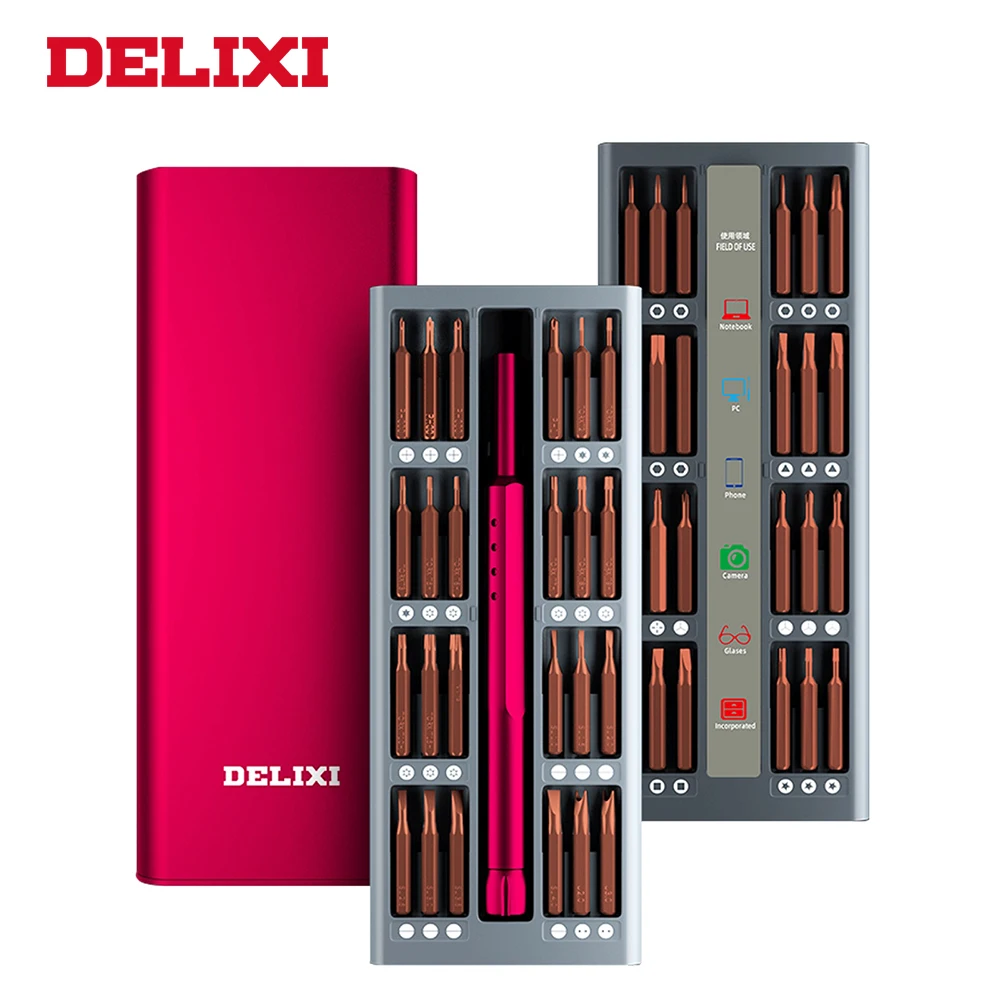 DELIXI-Screwdriver-Set-24-26-30-44-72-96-Precision-With-Magnetic-Detachable-Suitable-For ...