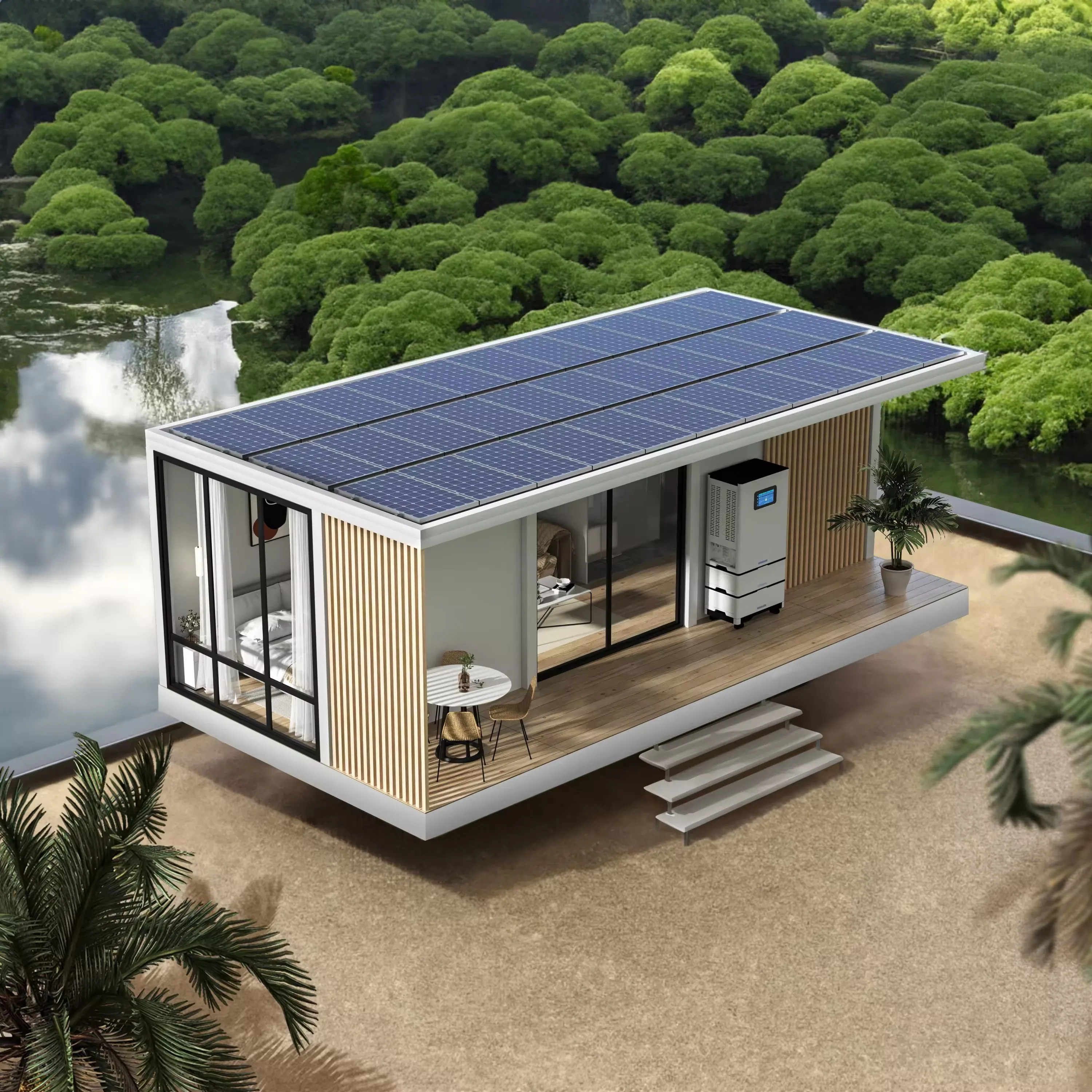 Custm-made-solar-system-Prefabricated-Tiny-Modular-House-Homes-Prefab ...