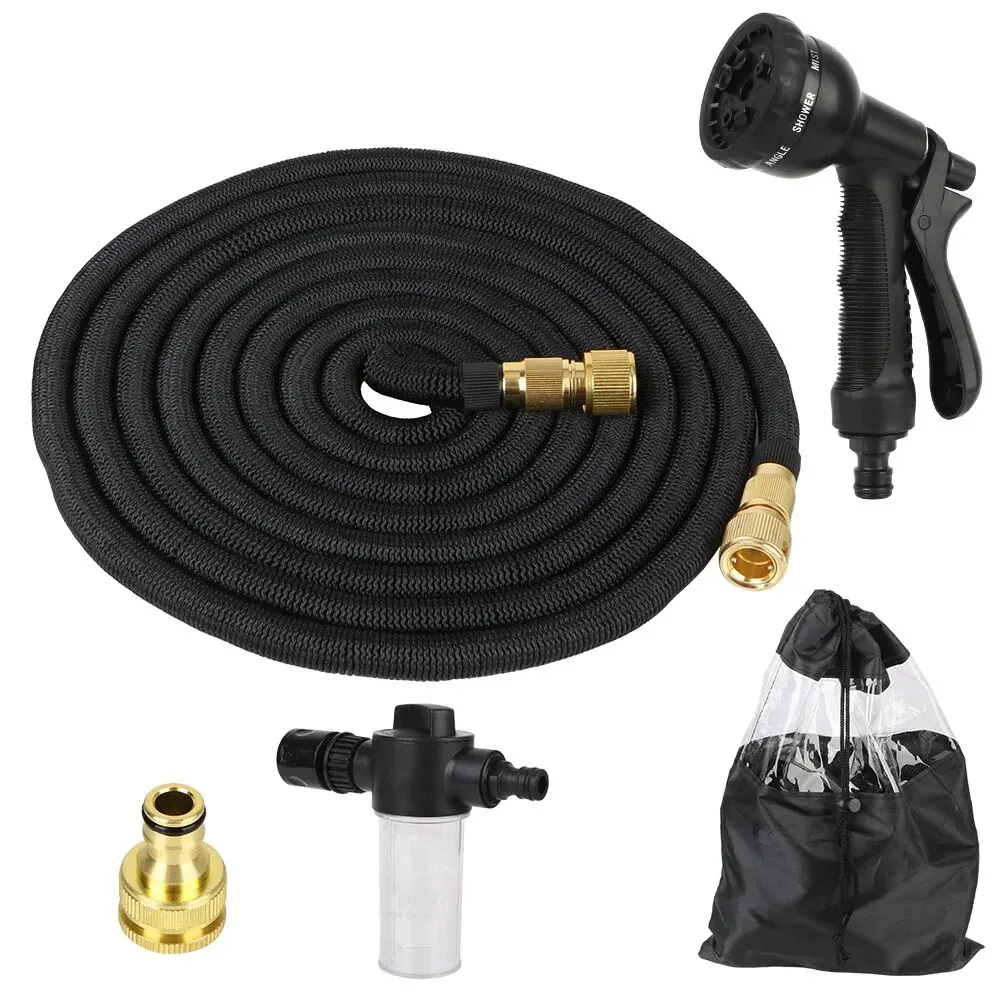 25FT-50FT-Garden-Watering-Hose-Extensible-Water-Pipe-Gardens-Supplies ...