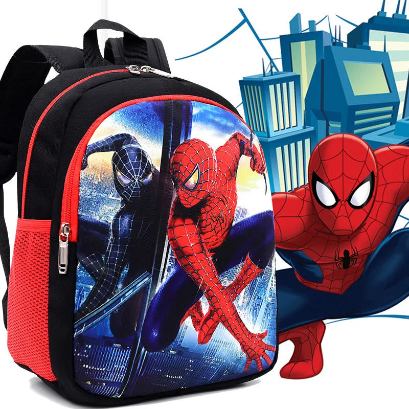 Disney-Spider-Man-Backpack-Children-Cartoon-Captain-America ...