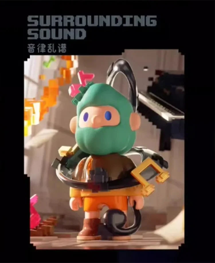 Figuras de acción de la serie Pixel Universe de próxima generación de Finding Unicorn Farmer Bob ...