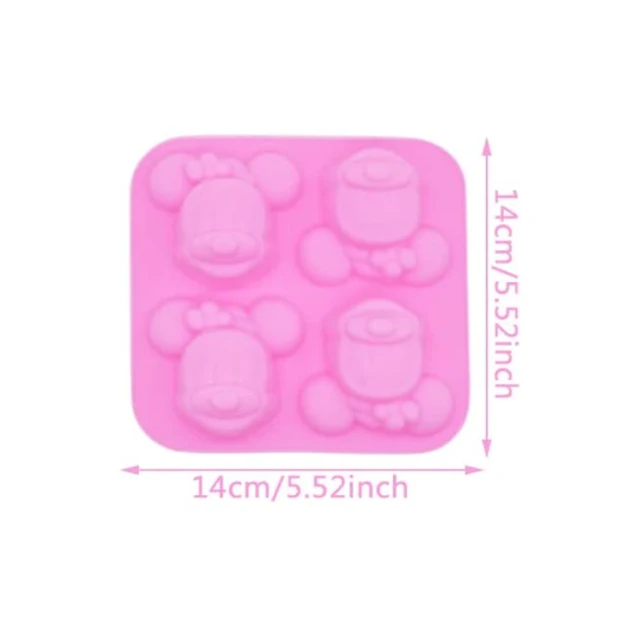 Cute Cartoon Silicone Mold Cartoon Character Mouse Cat Dog DIY Cake ...