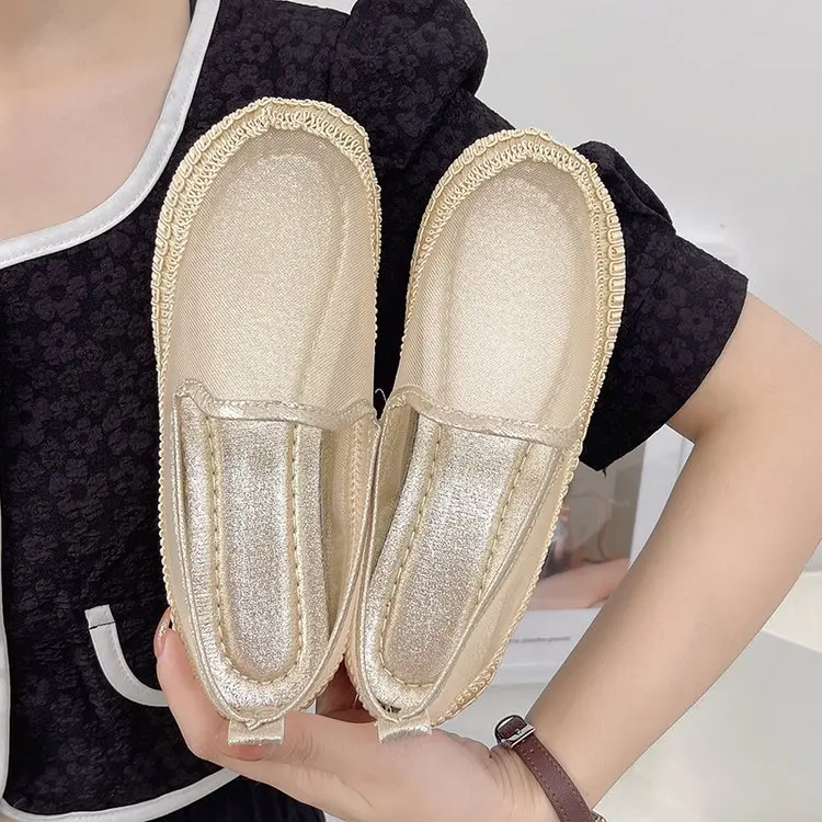 Women's transparent mesh shoes, round toe design high heels, breathable ...