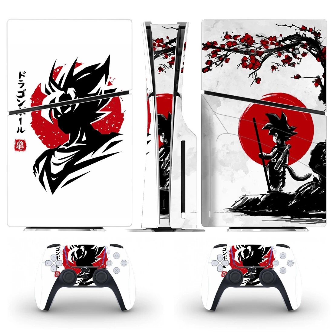 Pegatina-de-piel-de-disco-delgado-de-Anime-Ultra-Instinct-Goku-PS5 ...