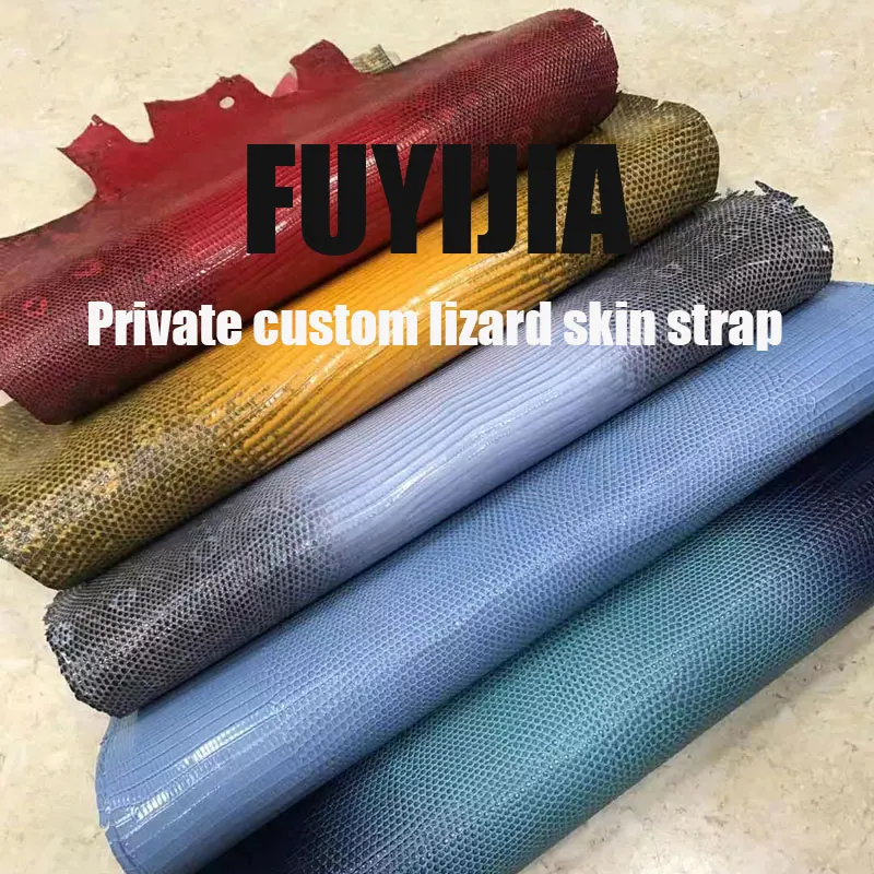 FUYIJIA Private Custom Original Watchbands Lizard Skin Strap Master ...