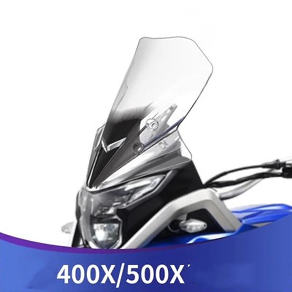 Motorcycle-Heightened-Front-Windshield-Transparent-New-Style-FOR-COLOVE ...