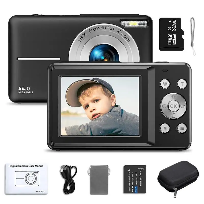 HD-2-4-inches-1080P-digital-Camera-Rechargeable-Cameras-with-16x-Zoom ...