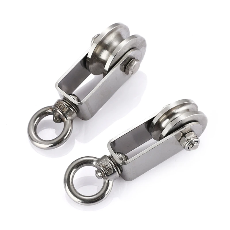 Essential-Steel-Wire-Rope-Pulley-Swivels-Pulley-Block-Rollers-Heavy ...