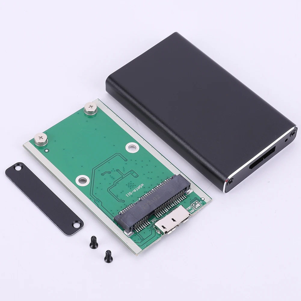 MSATA-To-USB3-0-SSD-Case-Enclosure-MSATA-USB-Adapter-Case-6Gbps ...