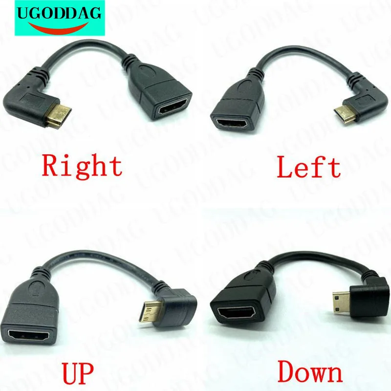 1080P-Mini-HDTV-Male-Up-Down-Right-Left-90-Angled-angle-to-HDMI ...