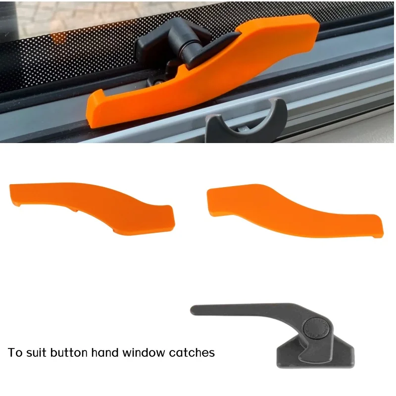 1pc PolyPlastic Button Hand Window Polyplastic Security Lock For ...