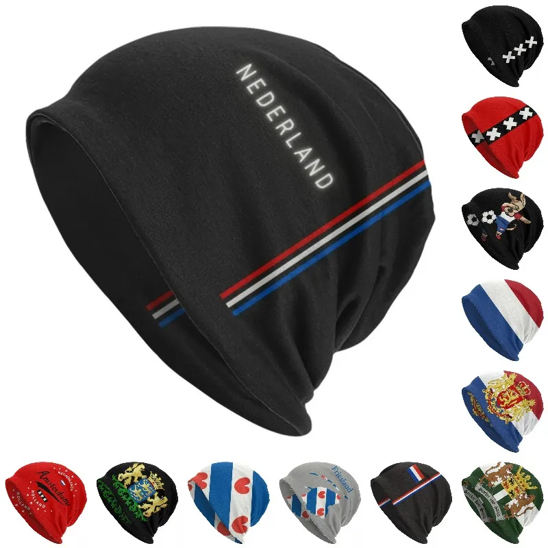 Netherlands-Flag-Bonnet-Hats-Street-Knitting-Hat-For-Men-Women-Warm ...