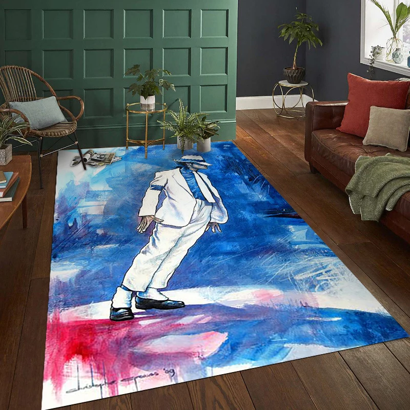 Pop-Music-King-Michael-Jackson-Rug-Bedroom-Living-Room-Home-Decor ...