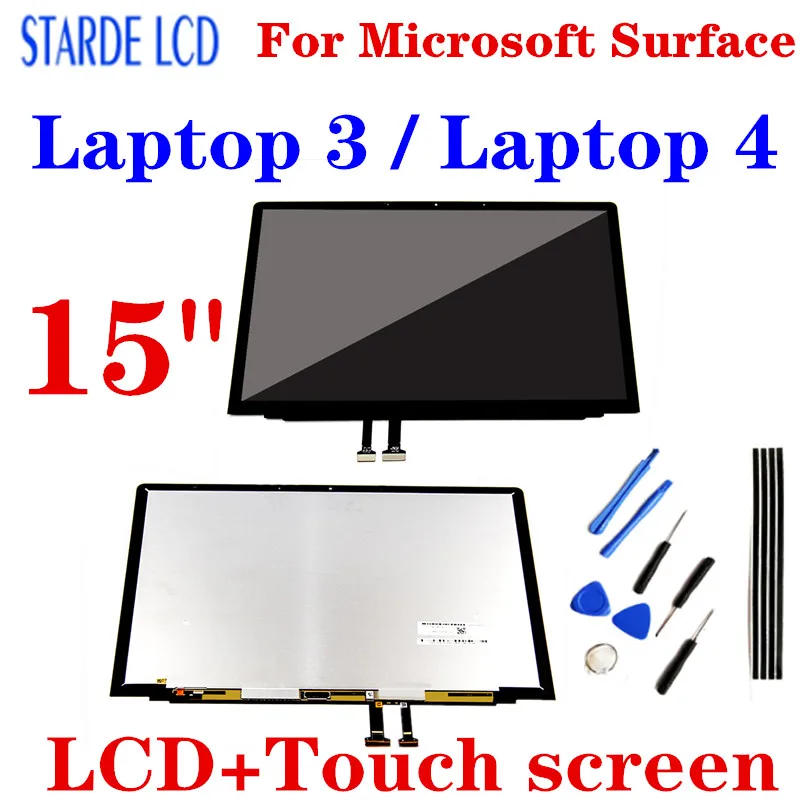 15" New LCD Screen Assembly For Microsoft Surface Laptop 3 Display Full ...