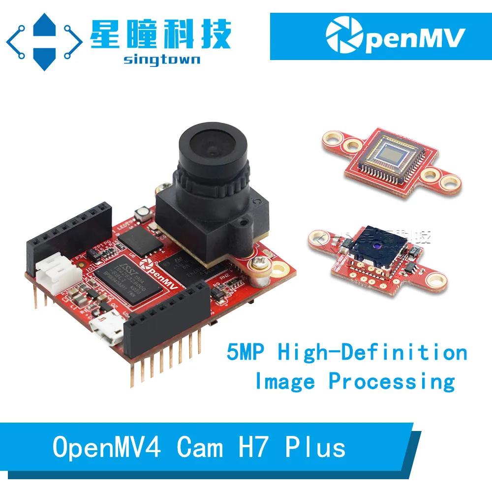 SingTown OpenMV Cam H7 Plus Genuine 5MP High Definition Image ...