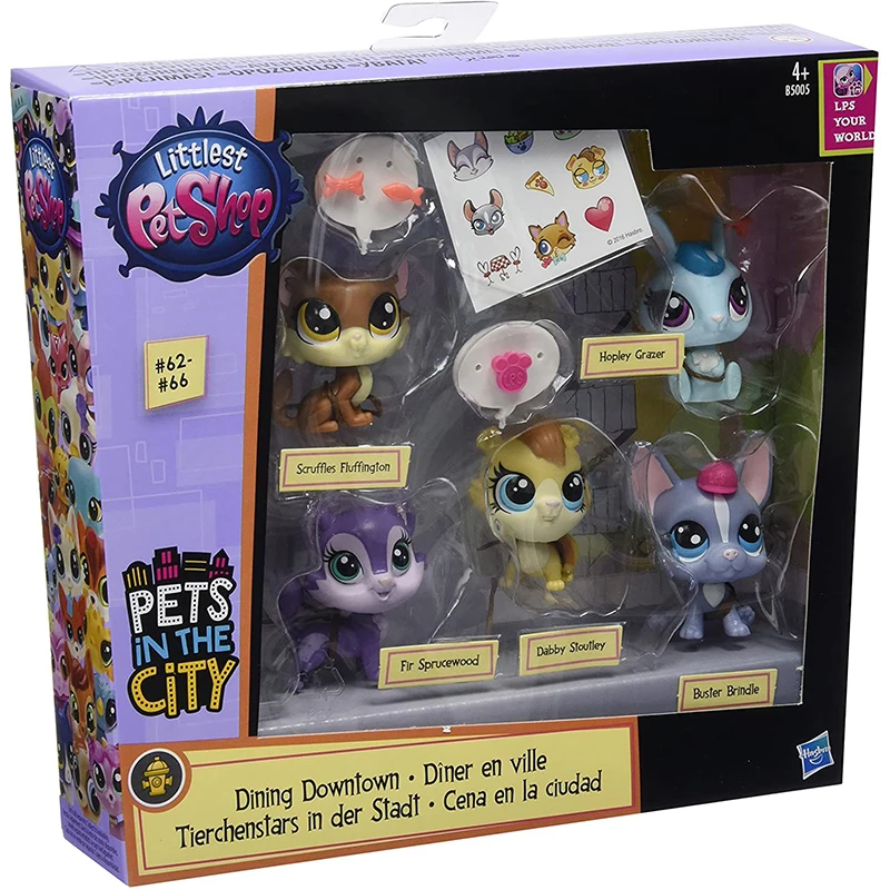 Figuras-de-acci-n-originales-de-Little-Pet-Shop-LPS-Cat-mu-ecos-modelo ...