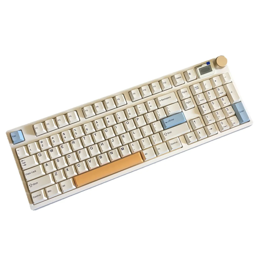3-Modes-Keydous-NJ98-mechanical-keyboard-TFT-Screen-and-Knob-Gif ...