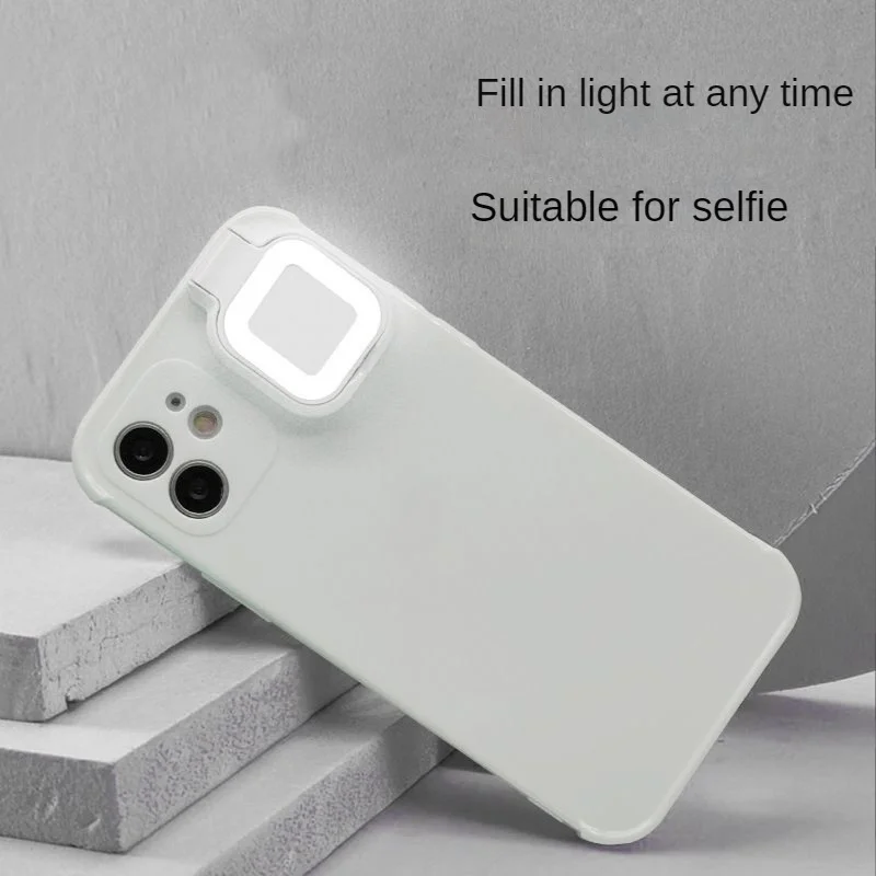 selfie-light-phone-case-For-iPhone-11-12-13-14-Pro-Max-Beauty-Flash ...