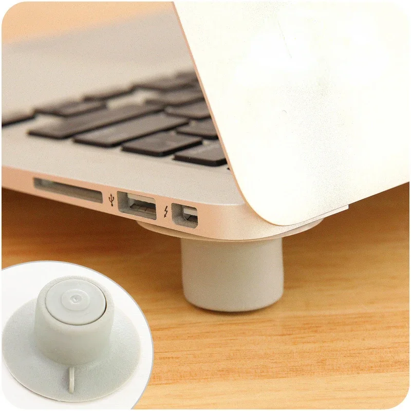 4pcs/lot Laptop Stand Holder Leg Heat Reduction Pad Cooling Cool Feet ...