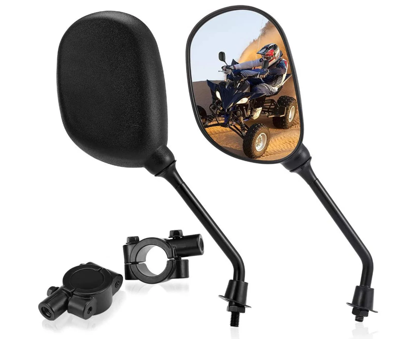 Motorcycle-rearview-mirror-8mm-M8-electric-vehicle-reversing-mirro ...