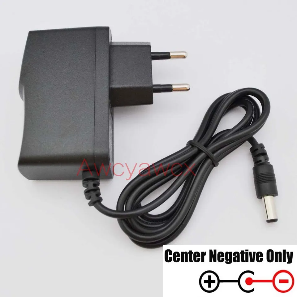 Ac Adapter 6V 2A AC/DC Power Adapter - 5.5x2.1mm Center Negative Tip ...