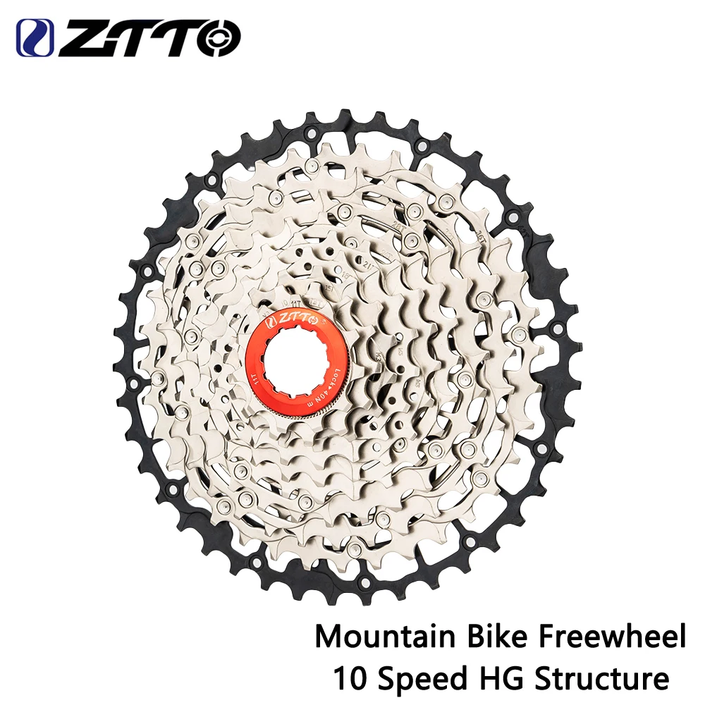 ZTTO 10 Speed Ultralight MTB Bike Cassette Carbon Steel 11-40T 11-42T ...