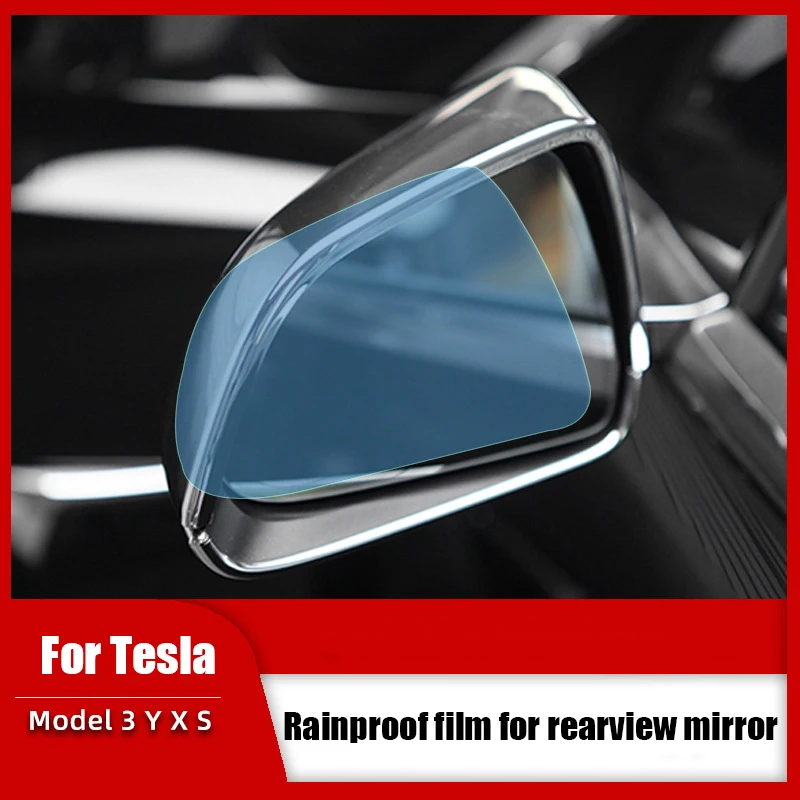 1-Pair-Waterproof-Anti-Fog-Large-Vision-Car-Side-Rearview-Mirror-Lens ...